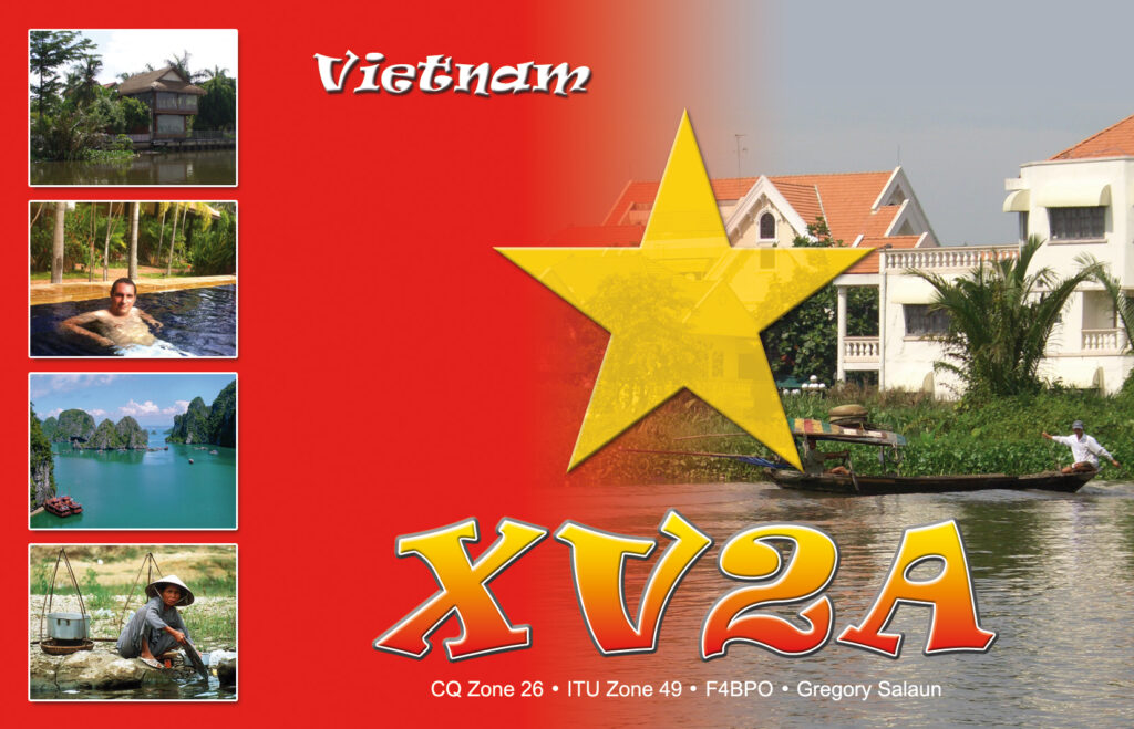 QSL Cards - F4BPO Greg